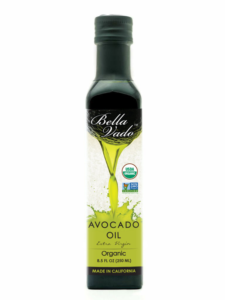USDA Organic Extra Virgin Avocado Oil (250 ml) – Bella Vado Extra ...